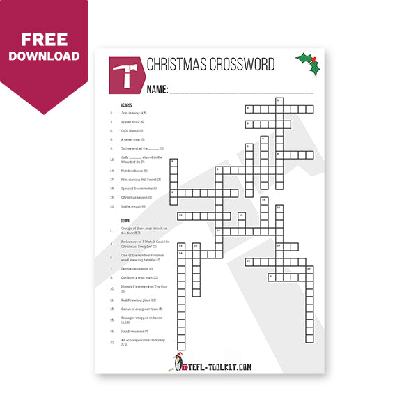 Christmas Activities | EFL Worksheets – TEFL-Toolkit.com