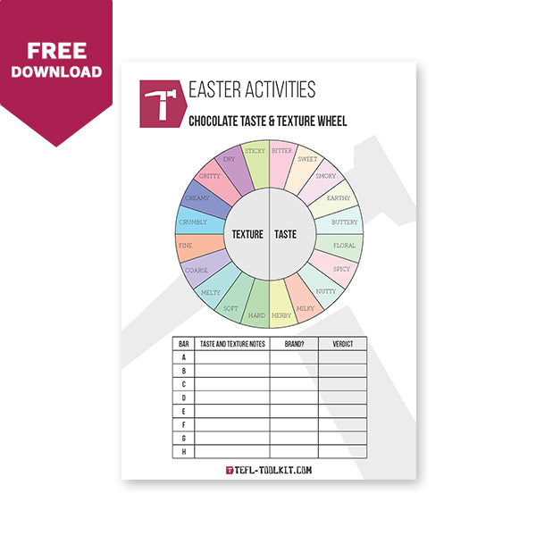 Easter Chocolate Activities | EFL Worksheets – TEFL-Toolkit.com