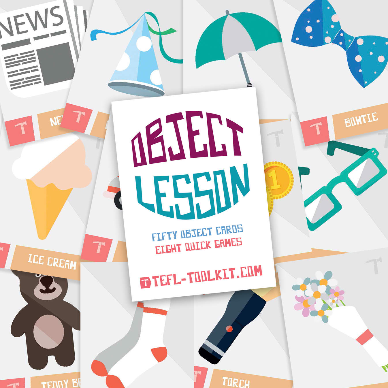 ESOL Resources | Object Flashcards | TEFL Toolkit – EiA Shop